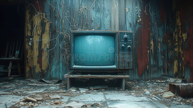 Television Screen S Technical Malfunction Digital Disruption ...