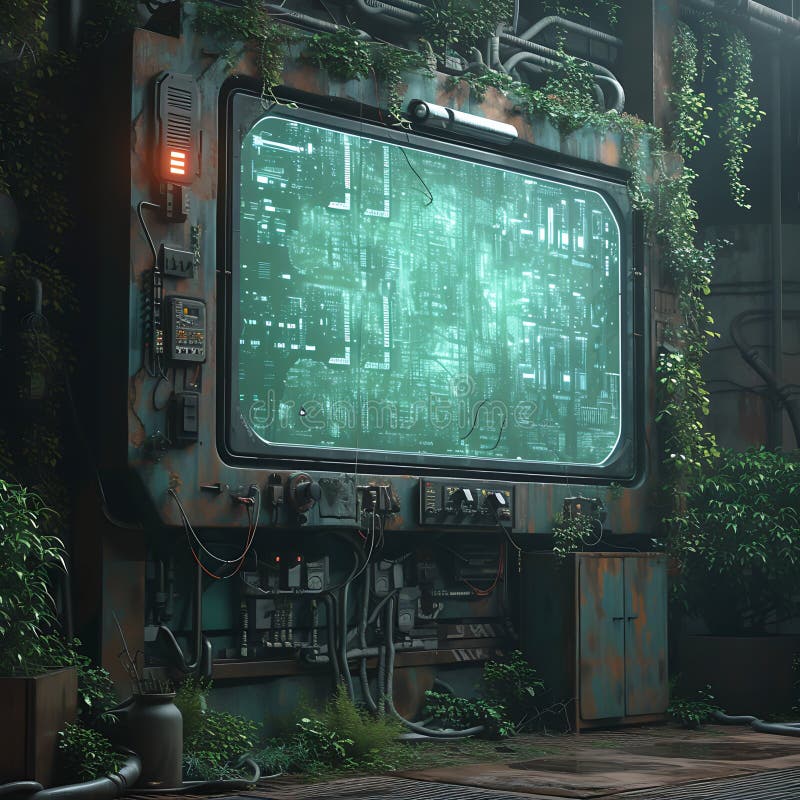 Television Screen S Technical Malfunction Digital Disruption ...