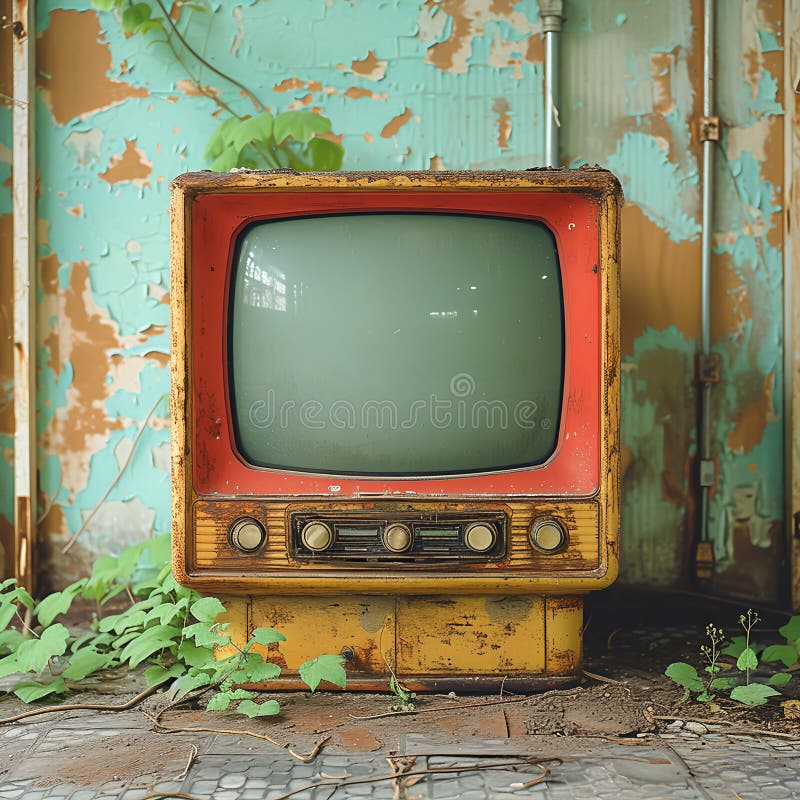 Television Screen S Technical Malfunction Digital Disruption ...