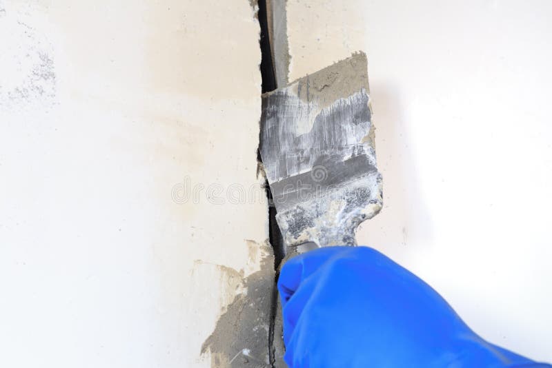 . Technical Hole in it is an Electrical Wire. the Wall is White. Master ...