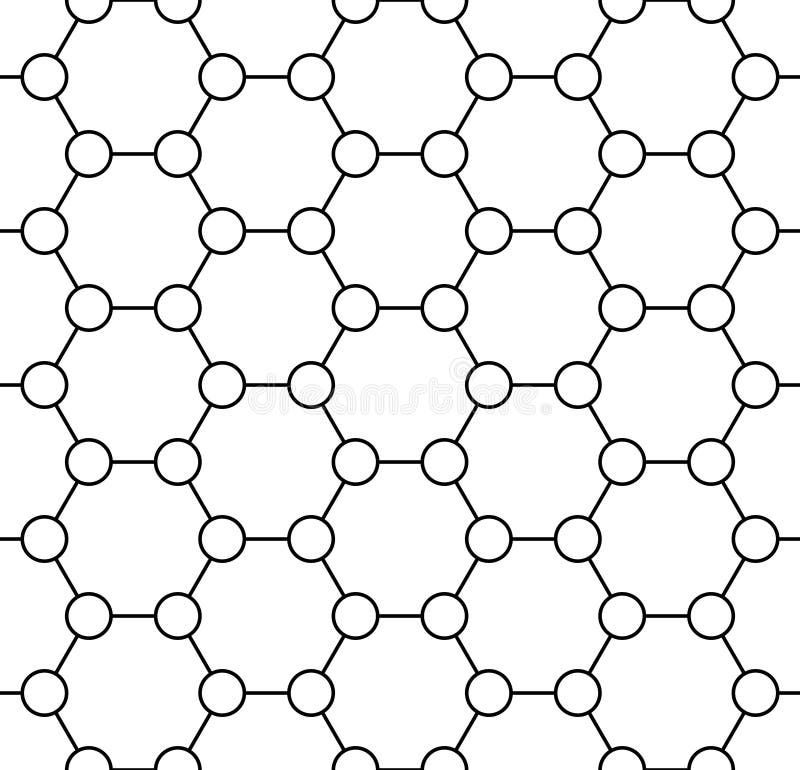 Honeycomb Seamless Pattern. Stock Vector - Illustration of decorative ...