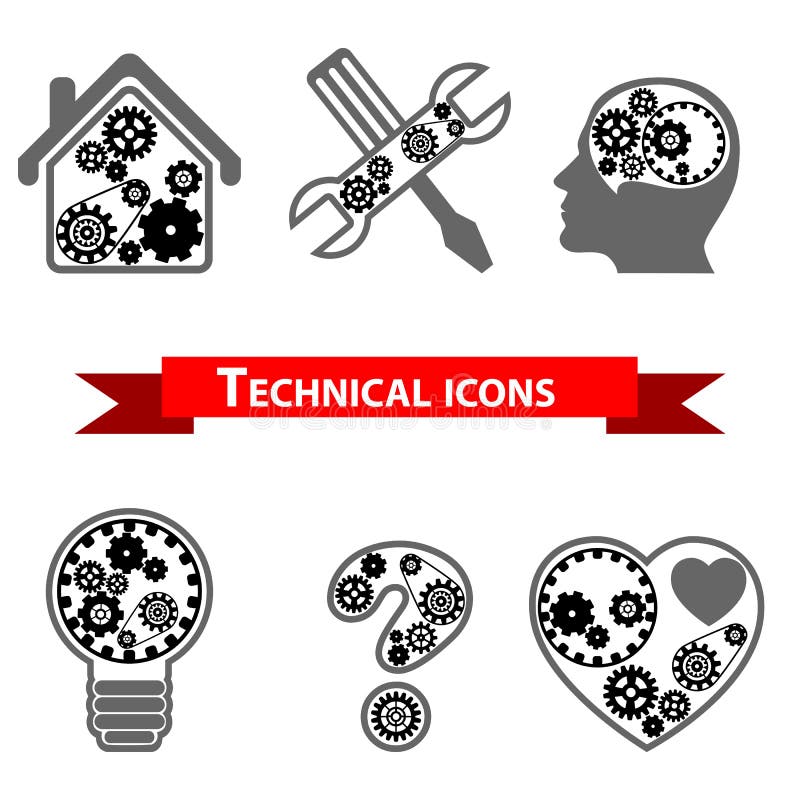 Technical icon stock vector. Illustration of equipment - 60202614