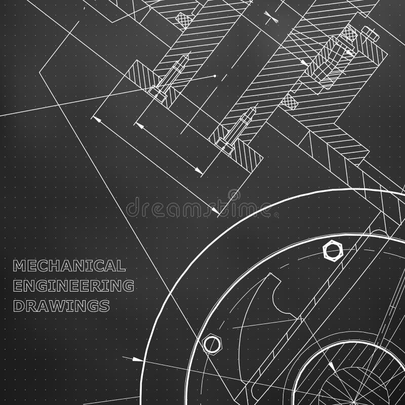 Technical Illustration. Mechanical Engineering. Technical Design Stock ...
