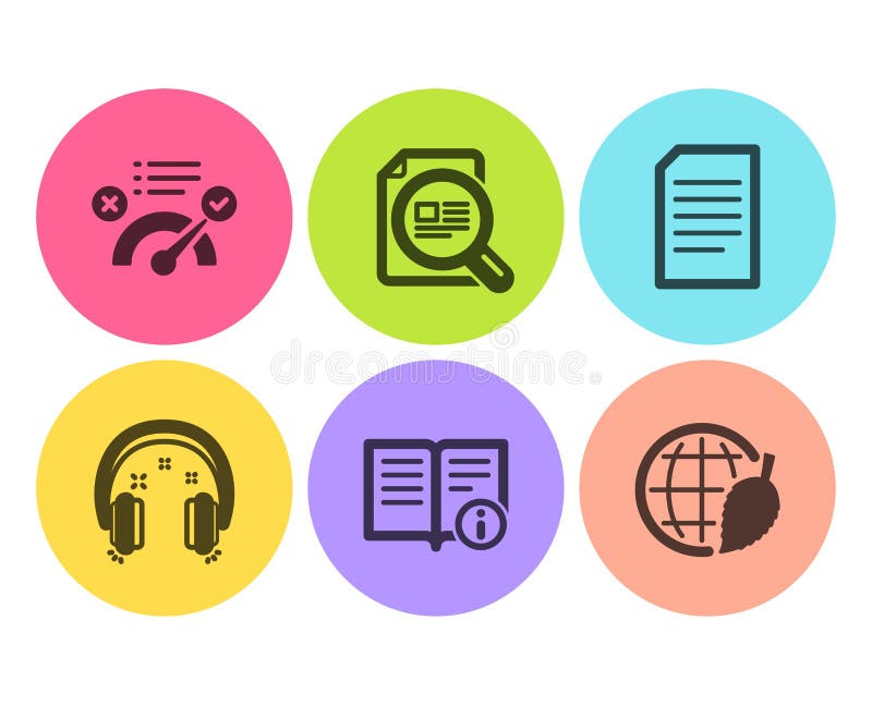 Technical Info, Document and Correct Answer Icons Set. Check Article ... Technical Info, Document and Correct Answer Icons Set. Check Article ...