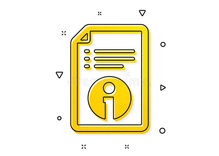 Technical Information Icon. Instruction Sign. Vector Stock Vector ...
