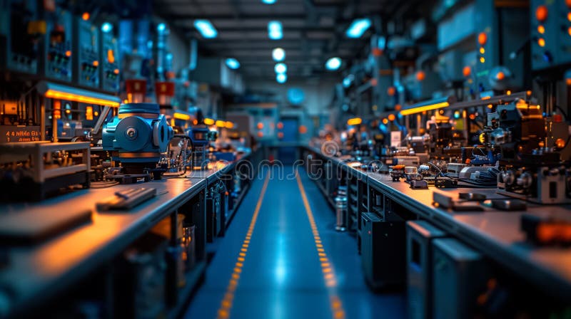 Technical Job in an Innovative Company Stock Illustration ...