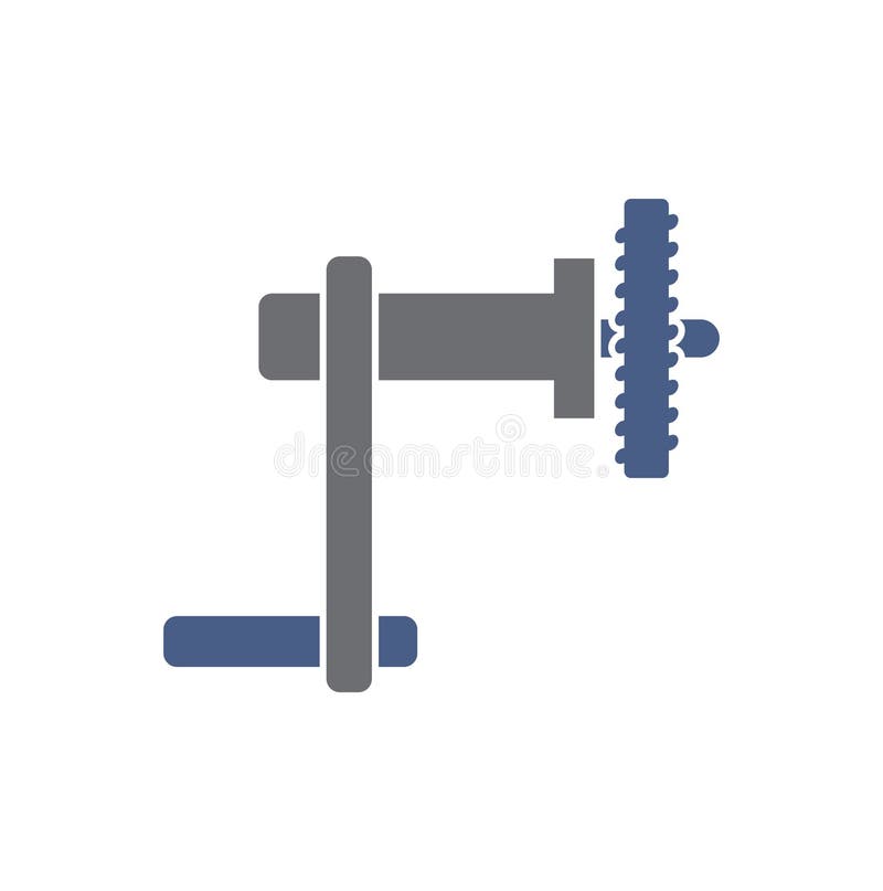 Technical Mechanisms Icon on Background for Graphic and Web Design ...