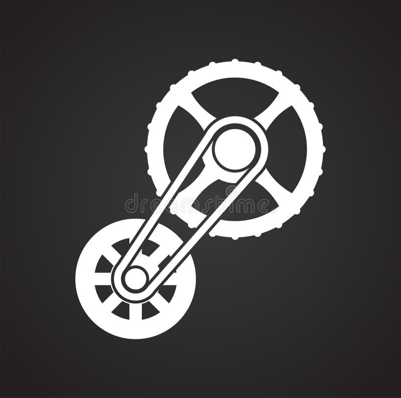 Technical Mechanisms Icon on Background for Graphic and Web Design ...