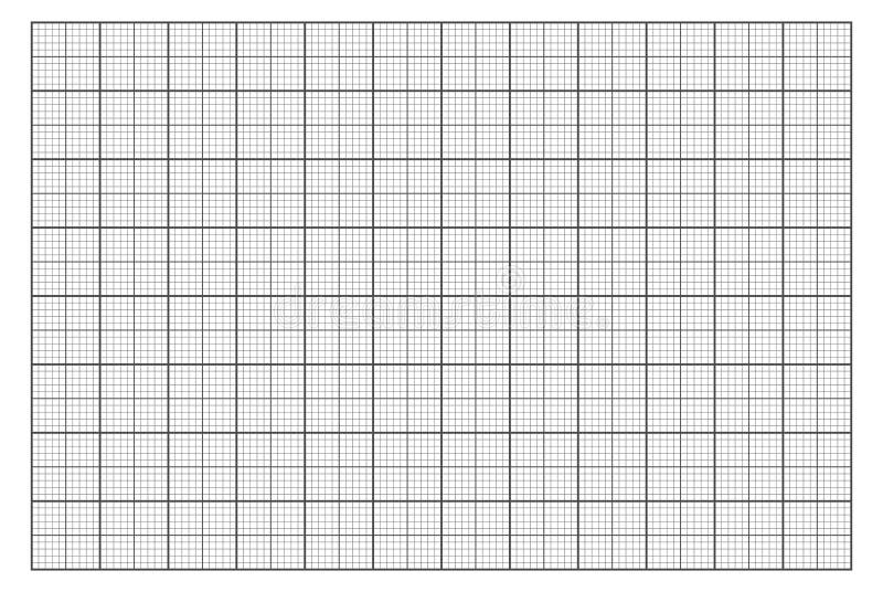 Technical Millimeter Graph Paper. Technical and Educational Template ...