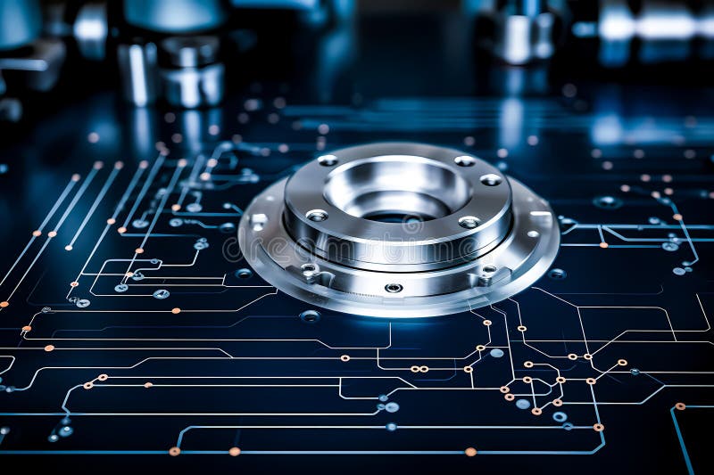 Cnc Milling Machine Background Stock Illustrations – 611 Cnc Milling ...