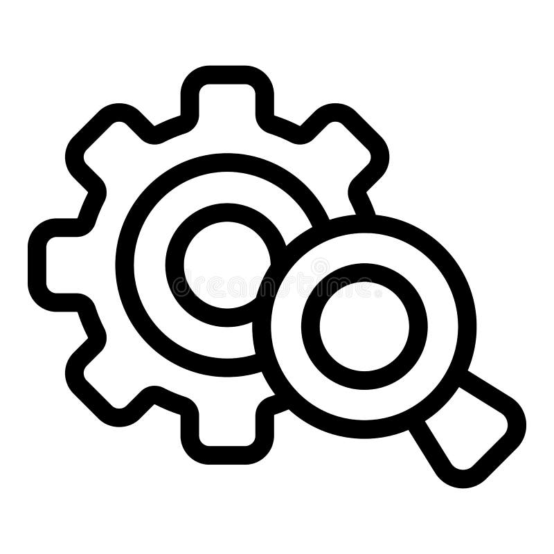 Technical Overview Icon Outline Vector. Data Result Stock Illustration ...