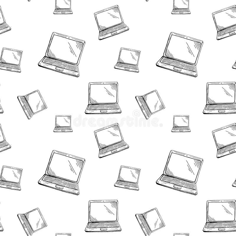 Laptops Isolated Transparent Background Stock Illustrations – 79 ...