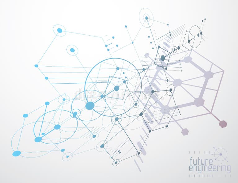 Technical Abstract Automation Stock Illustrations – 6,936 Technical ...