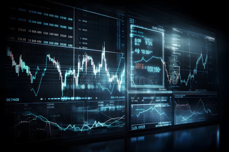 Technical Price Graph and Indicator, Candlestick Chart Screen for ...