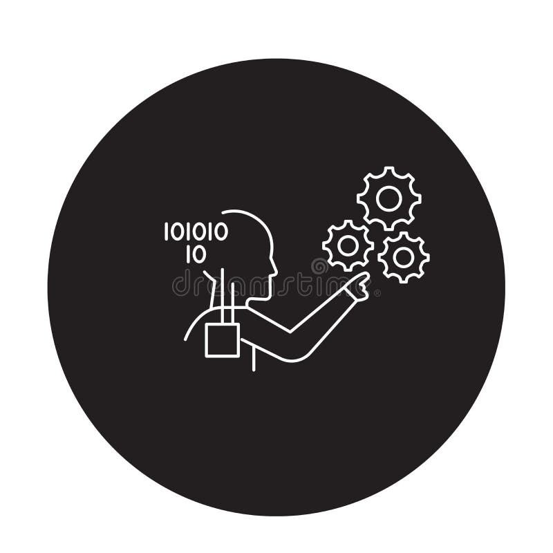 Technical Process Understanding Black Vector Concept Icon. Technical ...