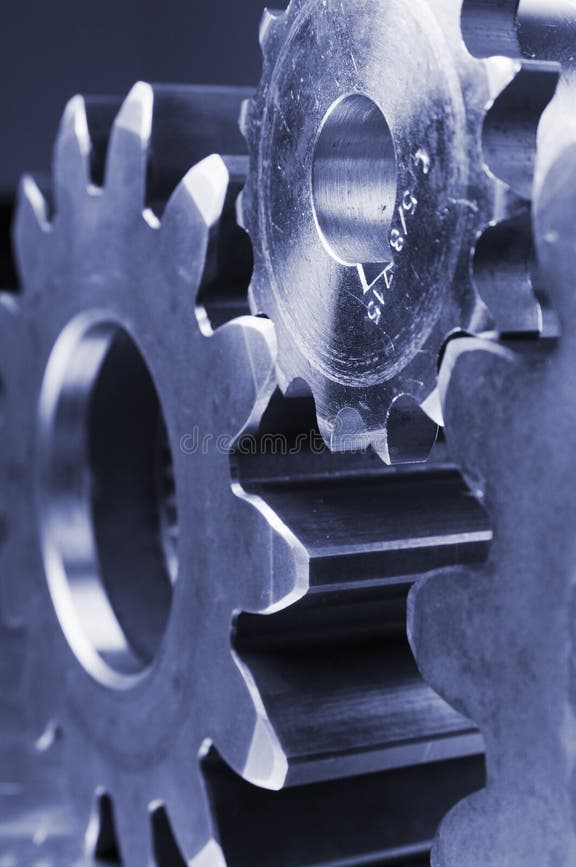 Technical profile of gears stock image. Image of mechanics - 856535