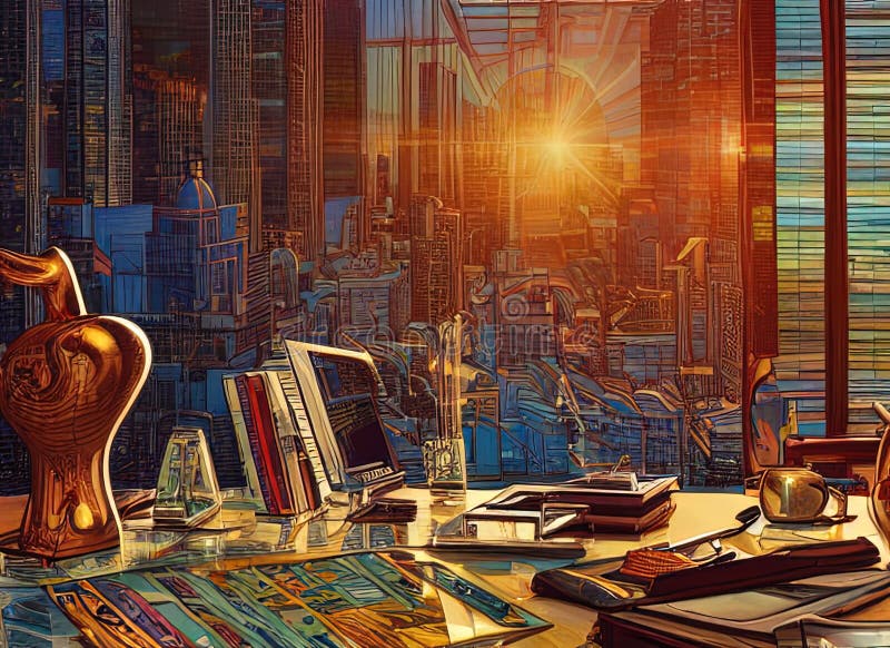 Technical Project Manager Job Fictional Work Environment. Stock ...