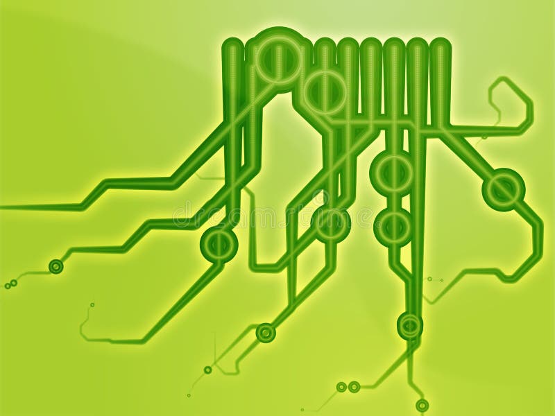 Technical Schematic Diagram Stock Illustration - Illustration of alien ...