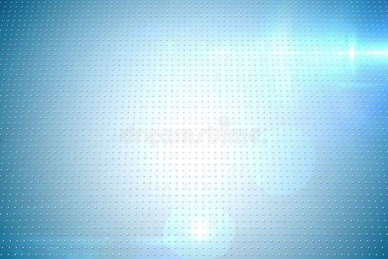 Technical Screen with Pixels Stock Illustration - Illustration of ...