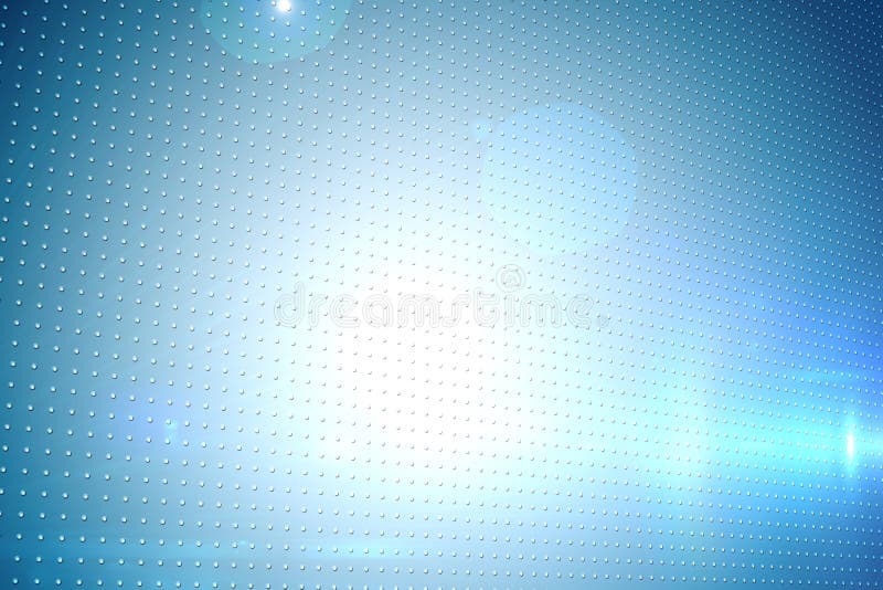 Technical Screen with Pixels Stock Illustration - Illustration of ...