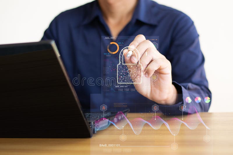 Technical Security and Anti Hacker Concepts Stock Photo - Image of ...