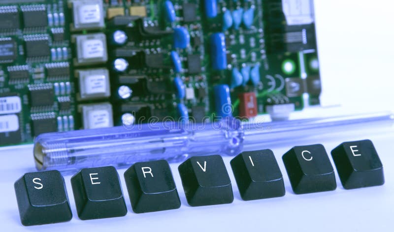 Technical Service stock image. Image of white, data, technical - 6846017