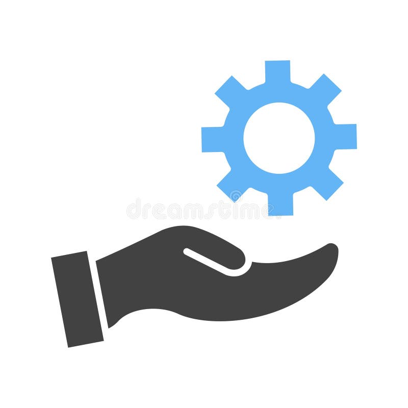 Technical Service Icon Image. Stock Vector - Illustration of help ...