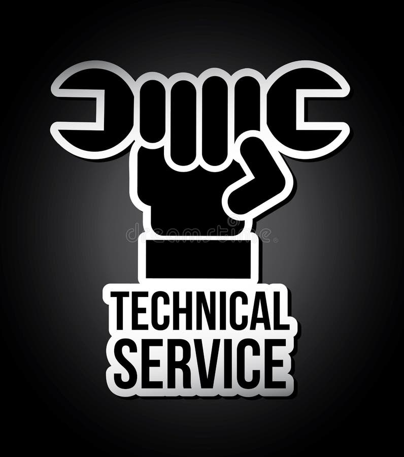 Technical service design stock vector. Illustration of rectify - 31440371