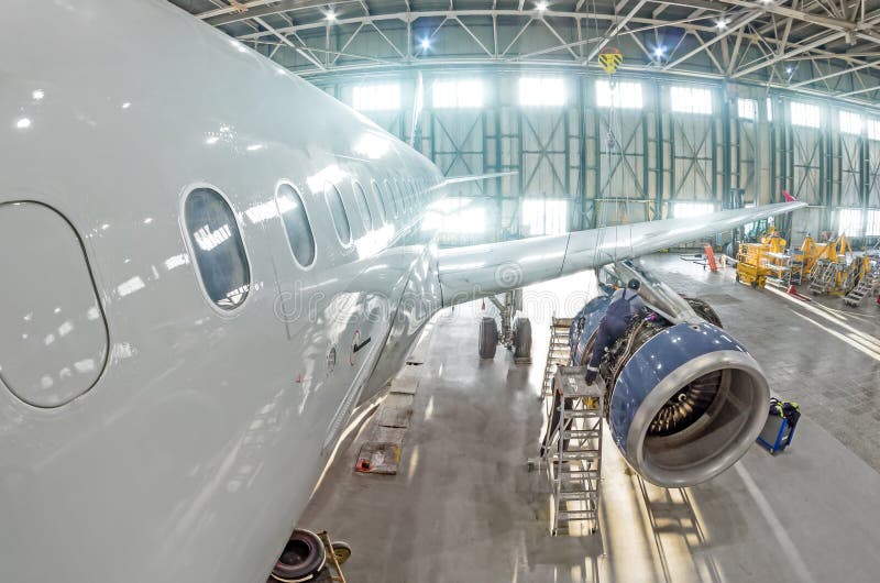 Technical Specialists and Aircraft Technicians Install the Reverse ...