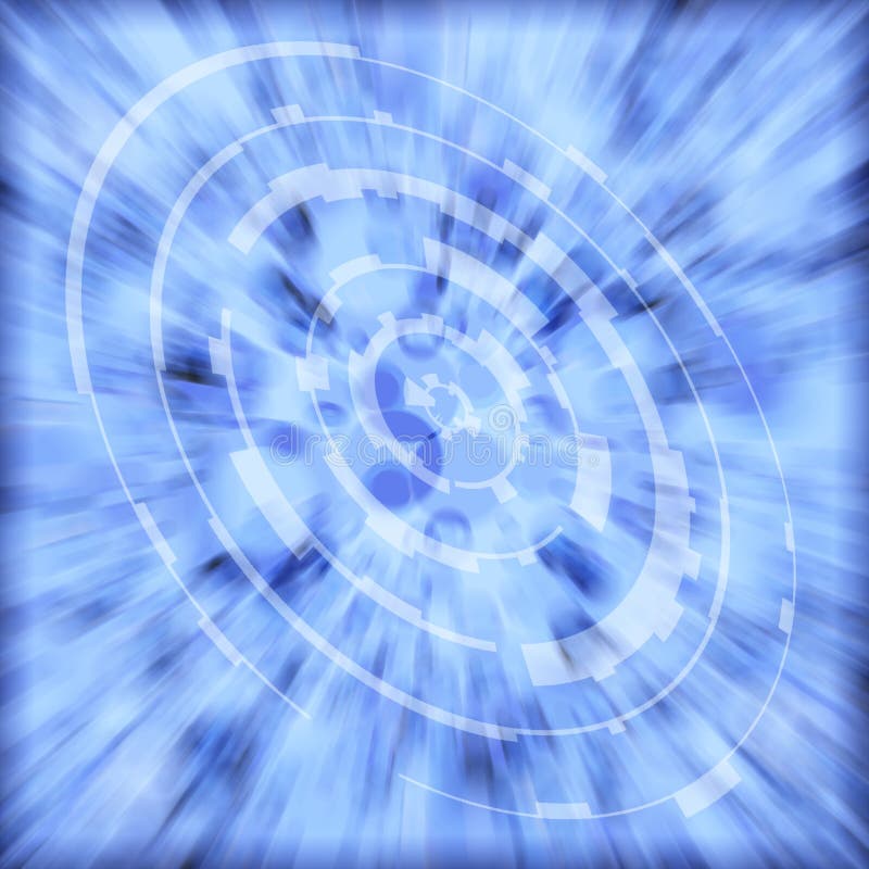 Technical speed blue stock illustration. Illustration of speed - 1733248