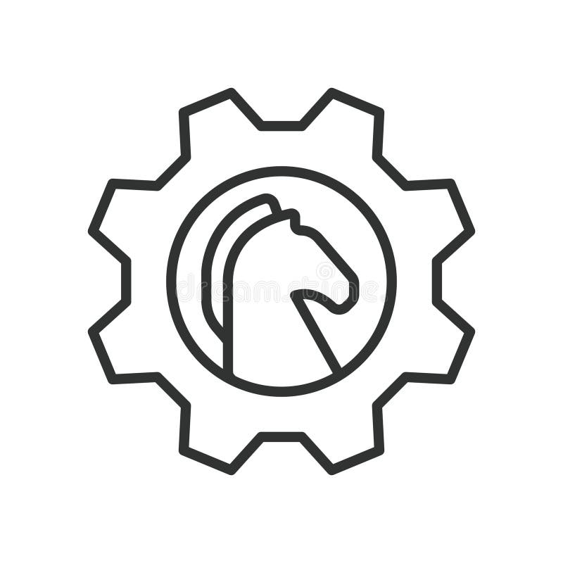 Technical Strategy, Icon in Line Design. Technology Roadmap, Strategic ...