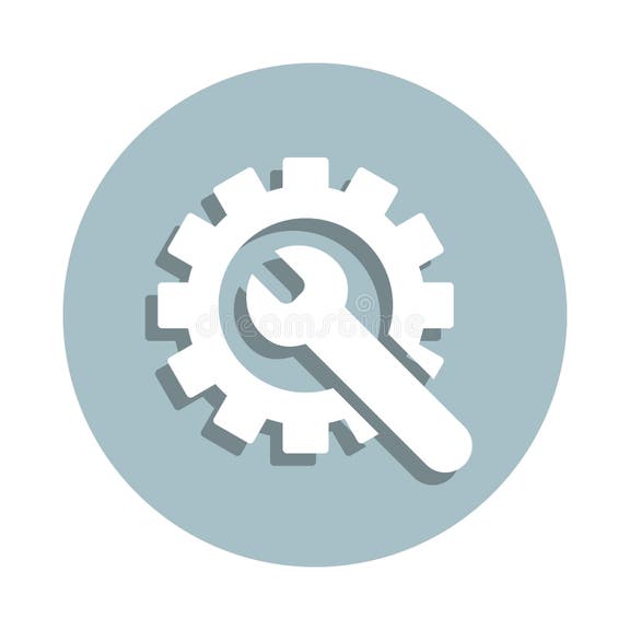 Technical Support Badge Icon. Simple Glyph, Flat Vector of Seo and ...