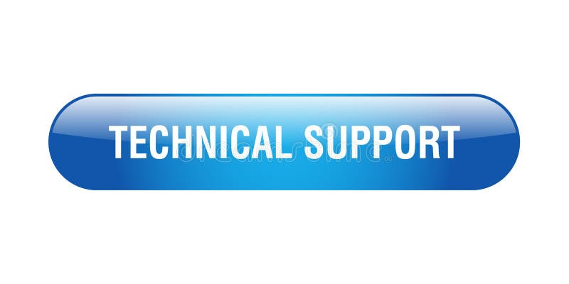 Technical support button stock illustration. Illustration of access ...