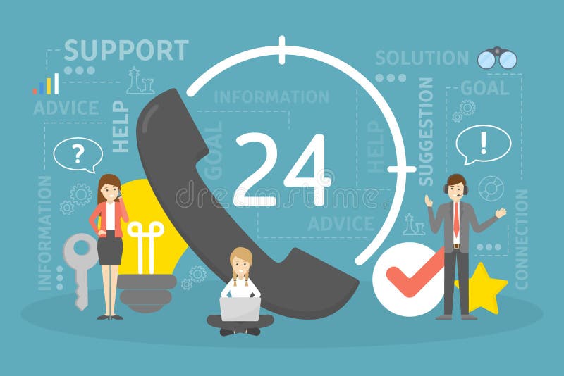 Support Concept. Character Help Each Other in Solving Problems Stock ...