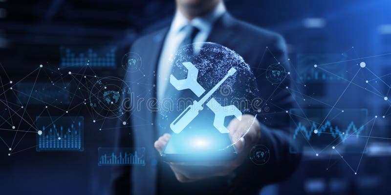 Technical Support Customer Service Business Technology Concept Stock ...