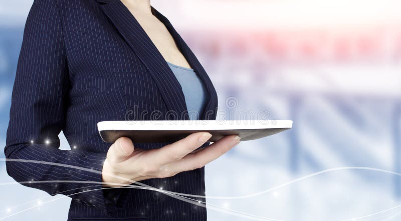 Technical Support Customer Service Business Technology Internet. Hand ...