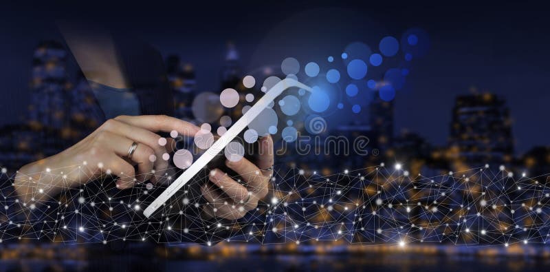 Technical Support Customer Service Business Technology Internet. Hand ...