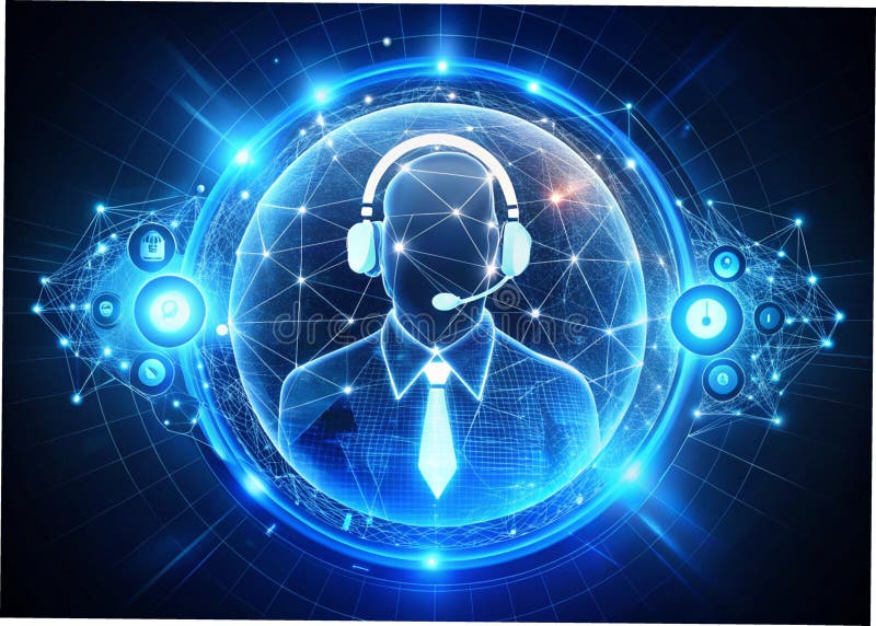 Technical Support & Customer Service Concept: 24 7 Assistance, Business ...