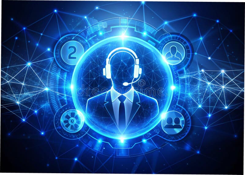 Technical Support & Customer Service Concept: 24 7 Assistance, Business ...