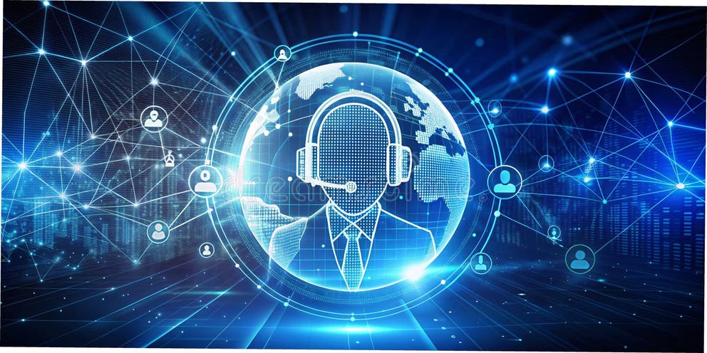 Technical Support & Customer Service Concept: 24 7 Assistance, Business ...