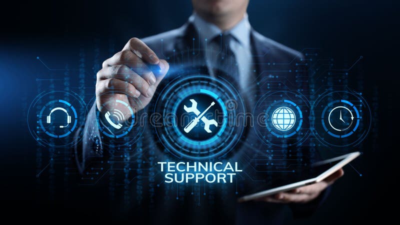 Technical Support Customer Service Guarantee Quality Assurance Concept ...