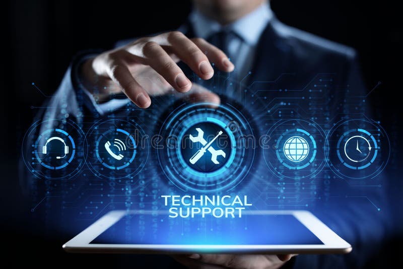 Technical Support Customer Service Guarantee Quality Assurance Concept ...