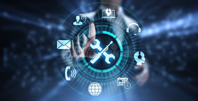 Technical Support Customer Service Guarantee Quality Assurance Concept ...