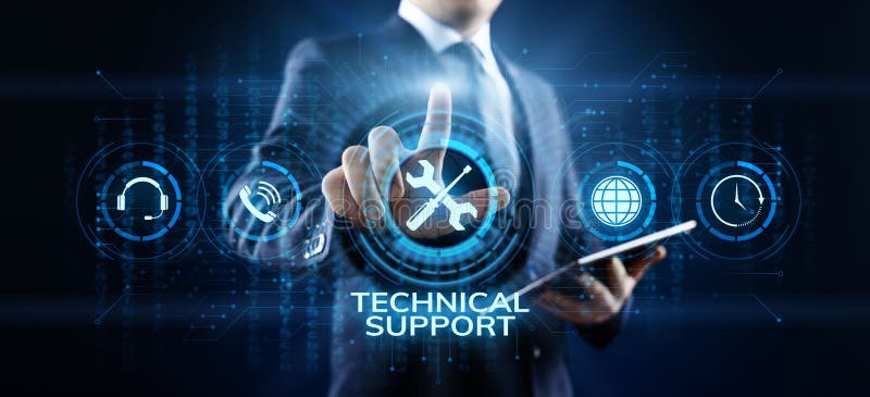 Technical Support Customer Service Guarantee Quality Assurance Concept ...