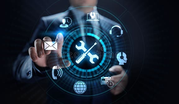 Technical Support Customer Service Guarantee Quality Assurance Concept ...