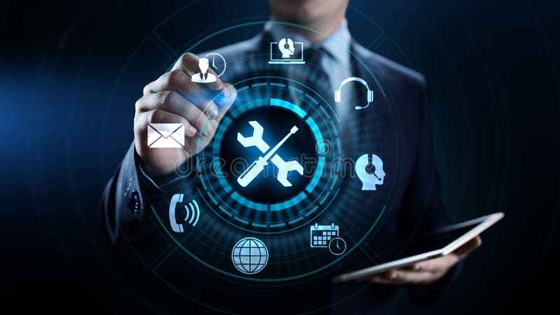 Technical Support Customer Service Guarantee Quality Assurance Concept ...