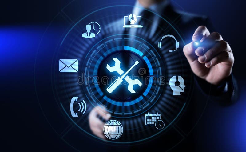 Technical Support Customer Service Guarantee Quality Assurance Concept ...