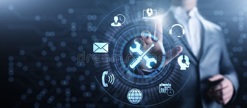 Technical Support Customer Service Guarantee Quality Assurance Concept ...