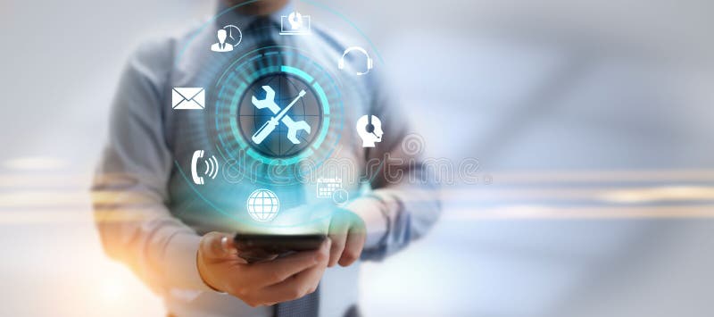 Technical Support Customer Service Guarantee Quality Assurance Concept ...