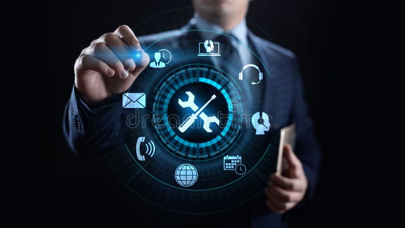 Technical Support Customer Service Guarantee Quality Assurance Concept ...